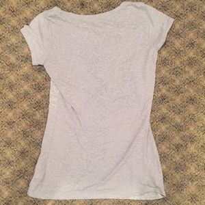 Express | Tops | Express Peacock Feather Fitted Tshirt | Poshmark